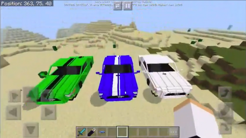 Ford Mustang GT 2015 Mod | Minecraft PE Bedrock Mods