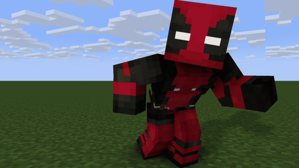 Deadpool Skin | Minecraft PE Bedrock Skins