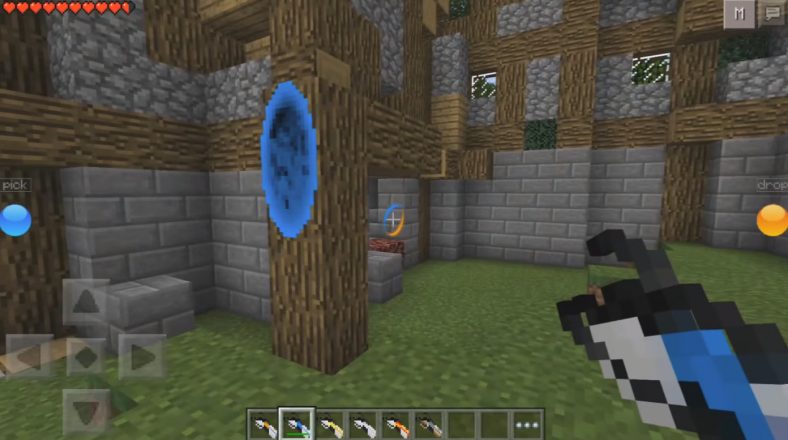 Portal 2 Mod | Minecraft PE Bedrock Mods
