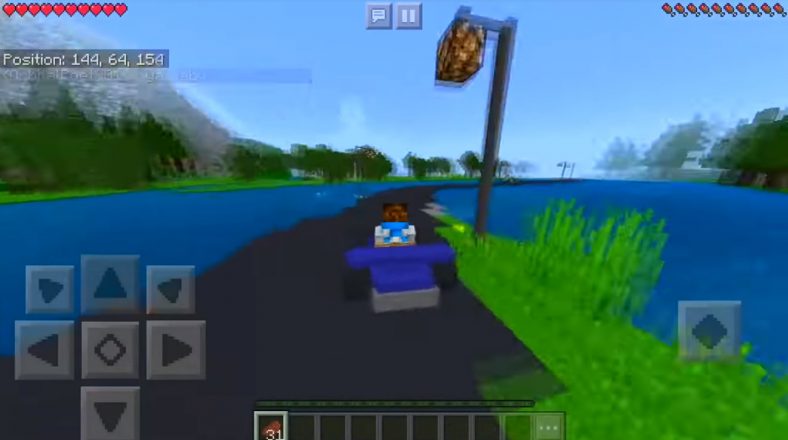 Vanilla Vehicles: Racing & Fun Map [Mini-game] | Minecraft PE Bedrock Maps