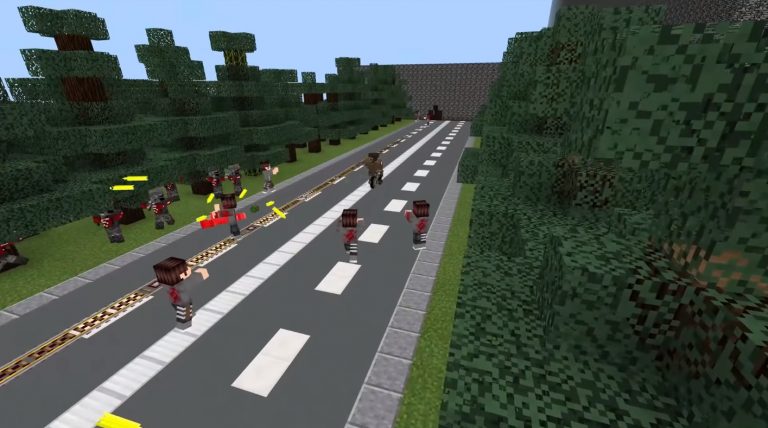 The walking Dead Map | Minecraft PE Bedrock Maps