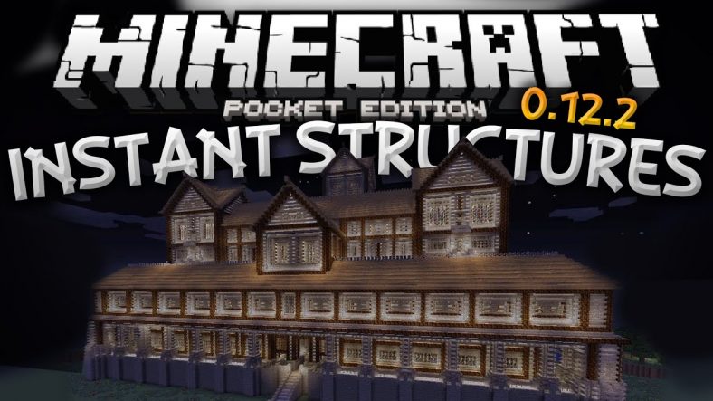 Instant Structure Mod | Minecraft PE Bedrock Mods