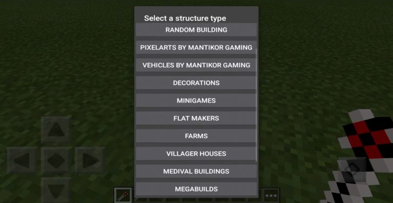 Instant Structure Mod | Minecraft PE Bedrock Mods