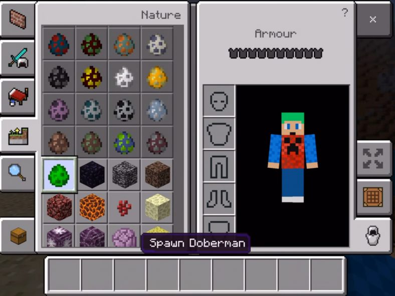 Doberman Addon | Minecraft PE Bedrock Addons, Minecraft PE Bedrock Mods