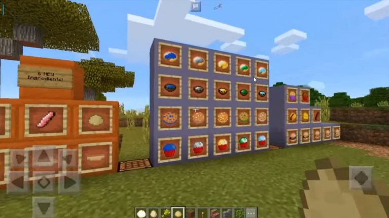 Food! Addon | Minecraft PE Bedrock Addons, Minecraft PE Bedrock Mods