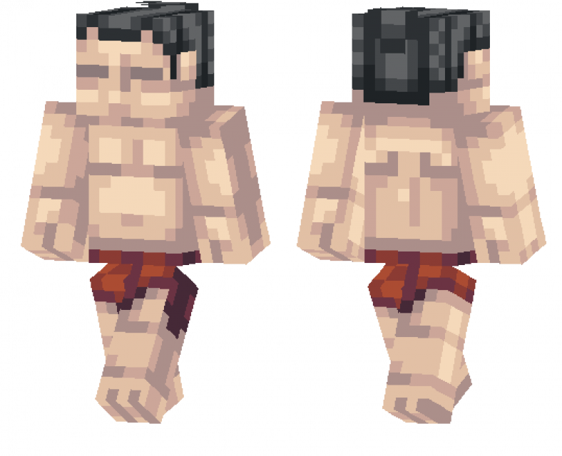 Sumo Wrestler Skin | Minecraft PE Bedrock Skins