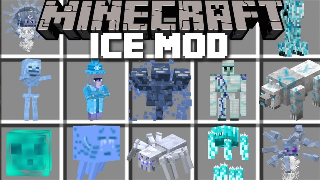 Ice Mobs Modaddon Minecraft Pe Bedrock Addons Minecraft Pe Bedrock Mods