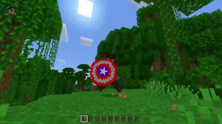 Captain America Addon | Minecraft PE Bedrock Addons, Minecraft PE ...