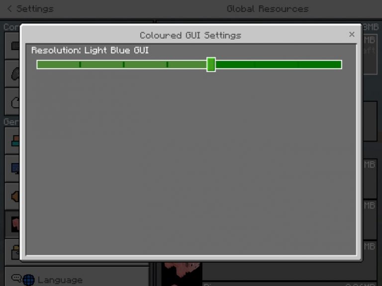 Colored GUI Texture Pack | Minecraft PE Bedrock Texture Packs