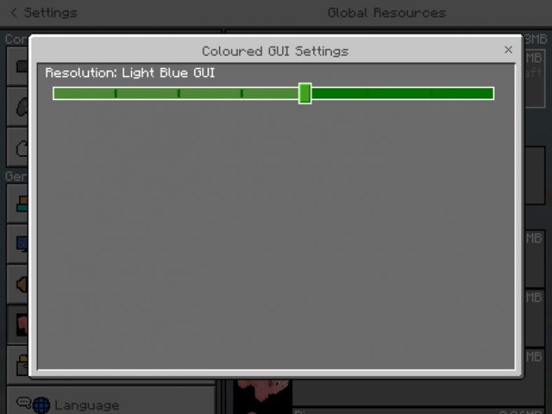 Colored GUI Texture Pack | Minecraft PE Bedrock Texture Packs