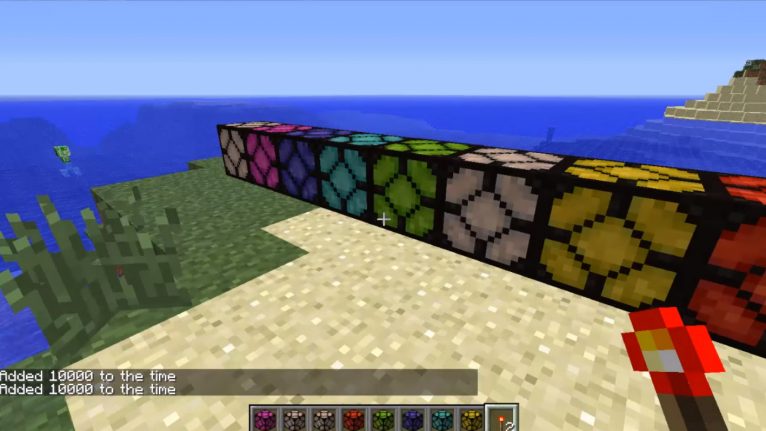 Colorful Lamps Addon | Minecraft PE Bedrock Addons, Minecraft PE ...
