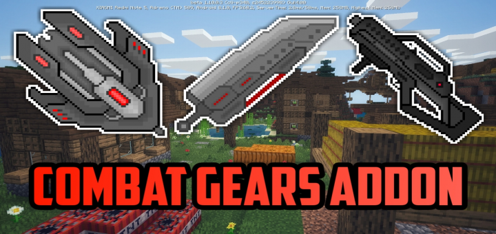 Combat Gears Addon(Mod) | Minecraft PE Bedrock Addons, Minecraft PE ...