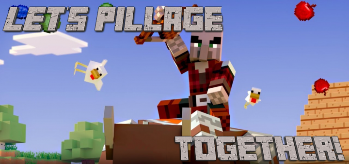 Let’s Pillage Together! Mod (Addon) | Minecraft PE Bedrock Addons ...