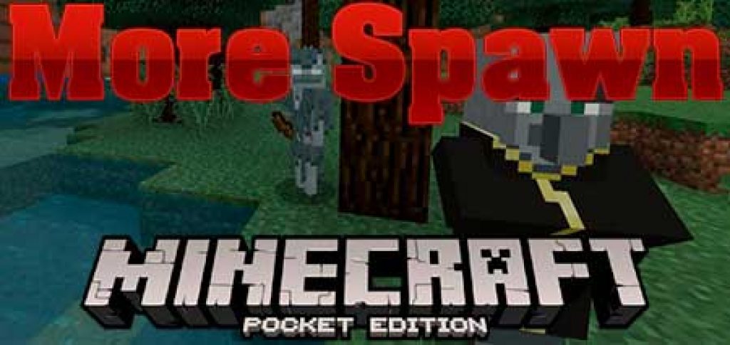 More Spawn Mod (Addon) | Minecraft PE Bedrock Addons, Minecraft PE ...