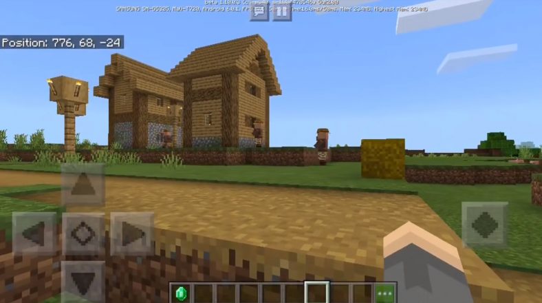Pillager Outpost and five Villages Near Spawn Seed | Minecraft PE ...