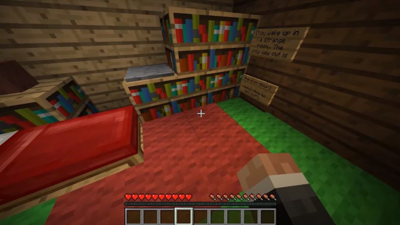 Escape Room Demo Map | Minecraft PE Bedrock Maps