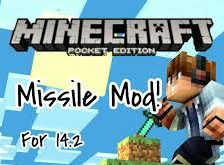 Missile Addon | Minecraft PE Bedrock Addons