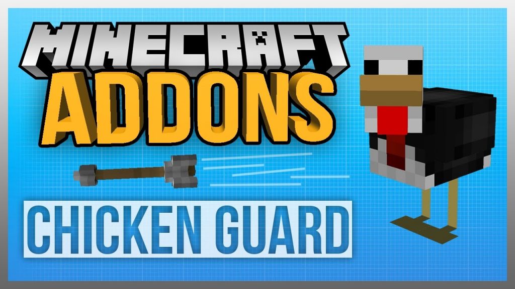 Chicken Bodyguard Addon | Minecraft PE Bedrock Addons