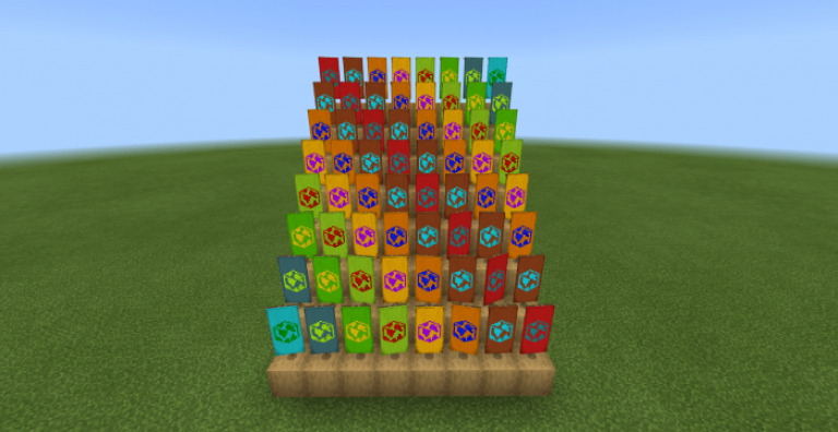 Earth Banner Addon | Minecraft PE Bedrock Addons