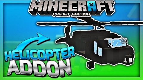 Helicopter Addon | Minecraft PE Bedrock Addons