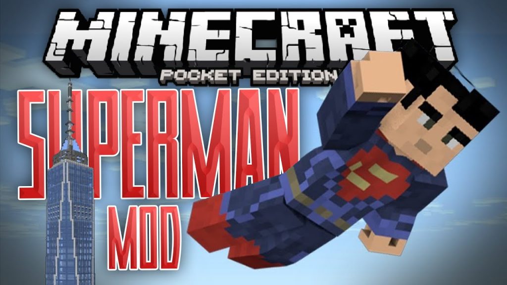 Superman Addon(Infinity Fly Boost) | Minecraft PE Bedrock Addons