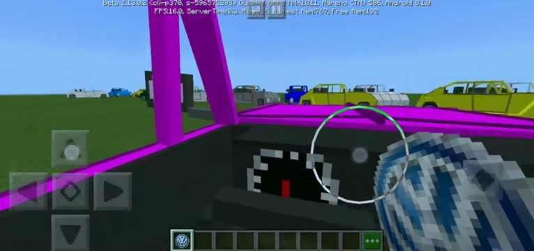 Volkswagen Beetle Addon | Minecraft PE Bedrock Addons