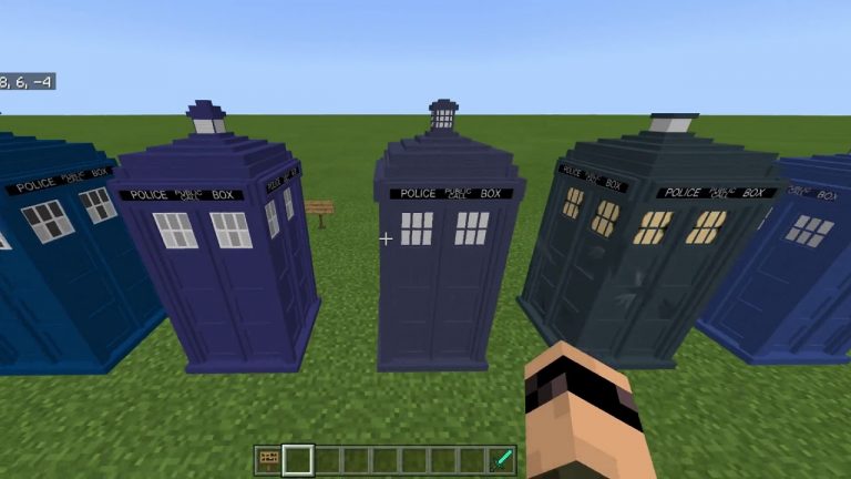Welcome To The Tardis Map | Minecraft PE Bedrock Maps