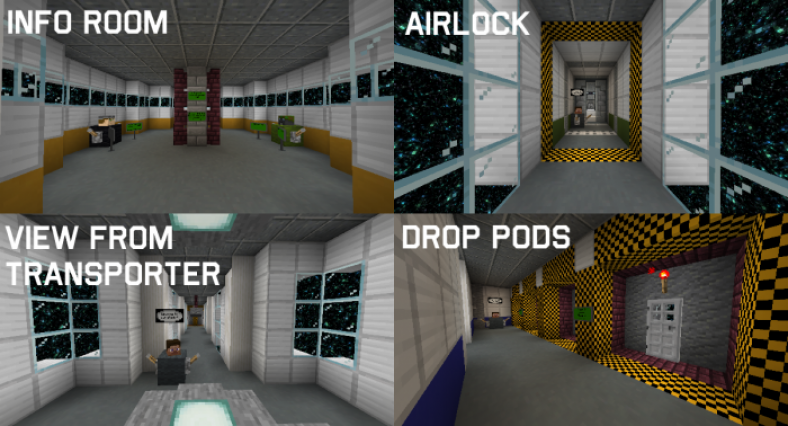 Minnesota’s Spleef Arenas Map | Minecraft PE Bedrock Maps