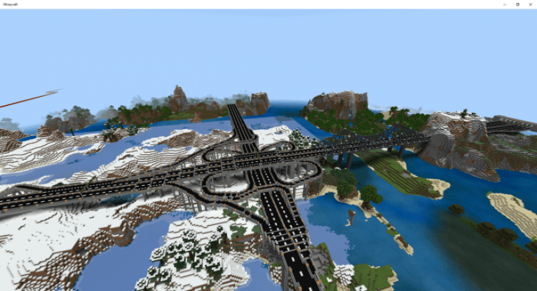 My Old Creative World Map | Minecraft PE Bedrock Maps