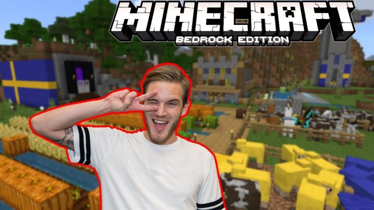PewDiePie’s World Map | Minecraft PE Bedrock Maps