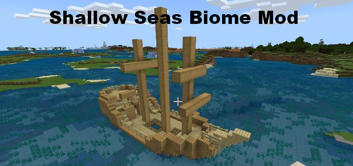 Shallow Seas Biome Mod | Minecraft PE Bedrock Mods