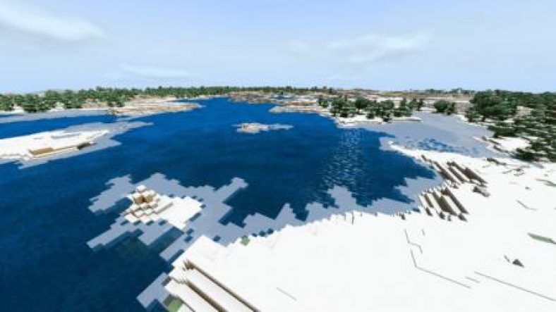 Three Endless Biomes Mod | Minecraft PE Bedrock Mods