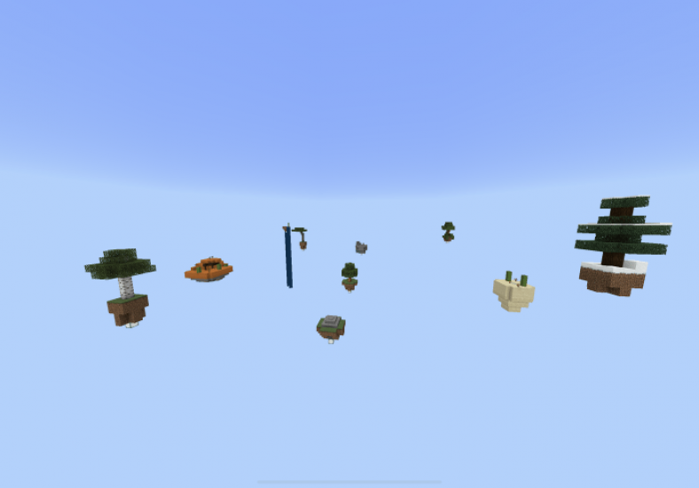 Floating Block Map | Minecraft PE Bedrock Maps