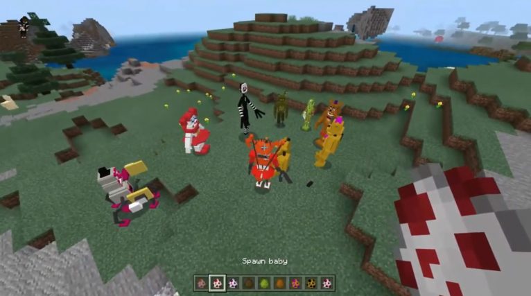 Fnaf Universe Addon | Minecraft PE Bedrock Addons