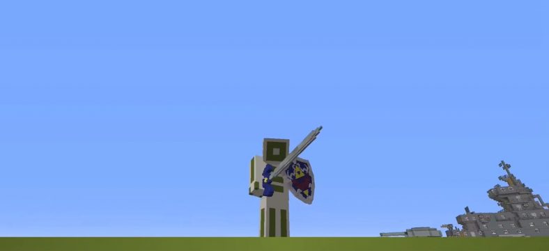 Hylian Shield Texture Pack | Minecraft PE Bedrock Texture Packs