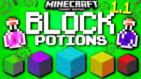 Potion Blocks Addon | Minecraft PE Bedrock Addons