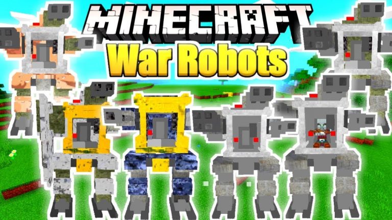 War Robots Mod | Minecraft PE Bedrock Mods