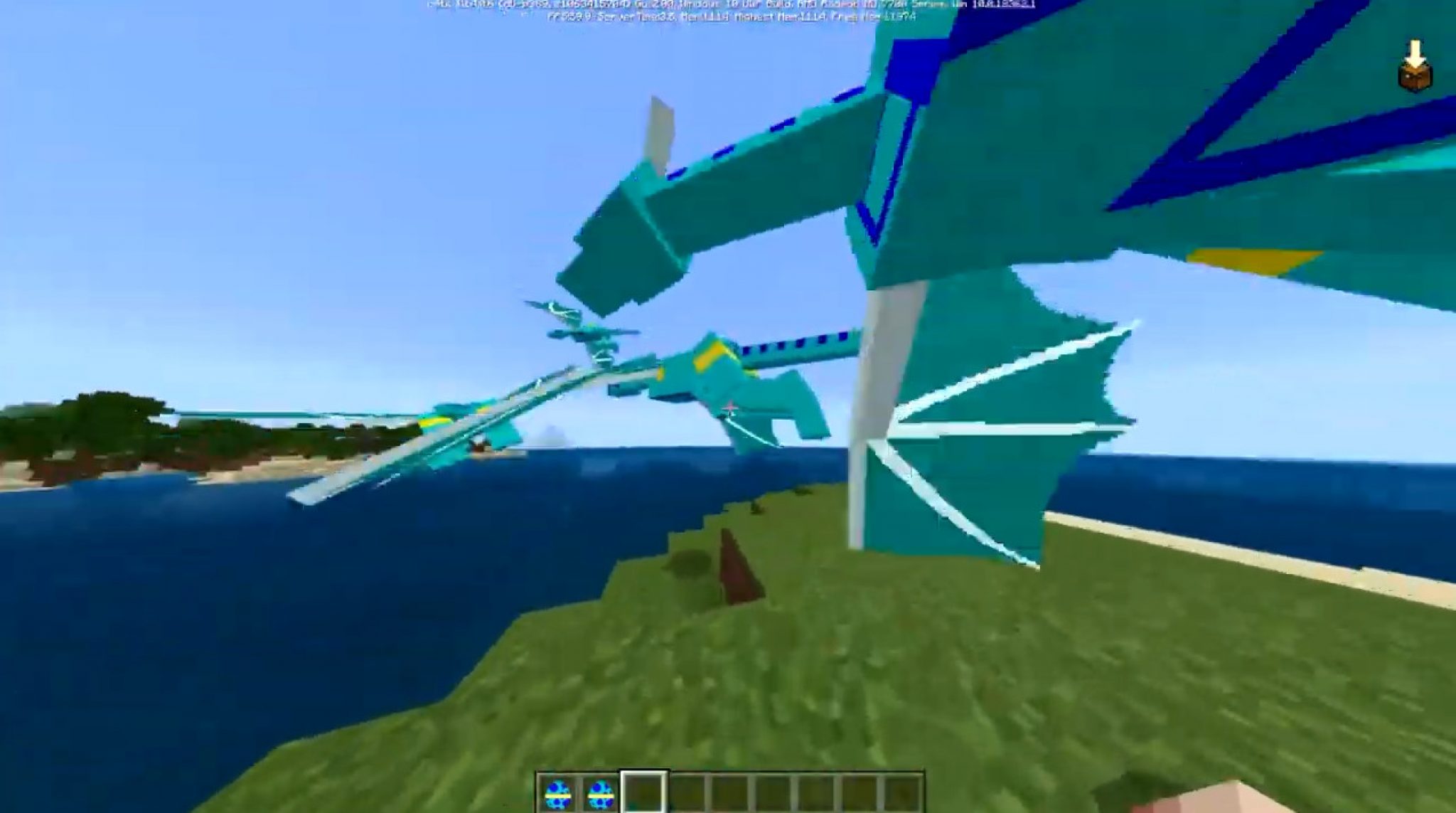 Aether Dragon Addon | Minecraft PE Bedrock Addons