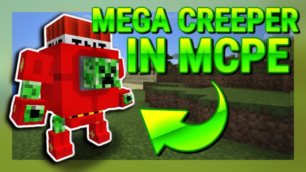 MegaCreeper Addon | Minecraft PE Bedrock Addons