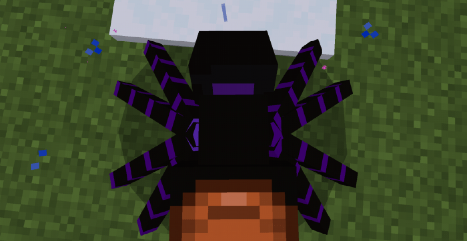 Mountable Spiders Mod | Minecraft PE Bedrock Mods
