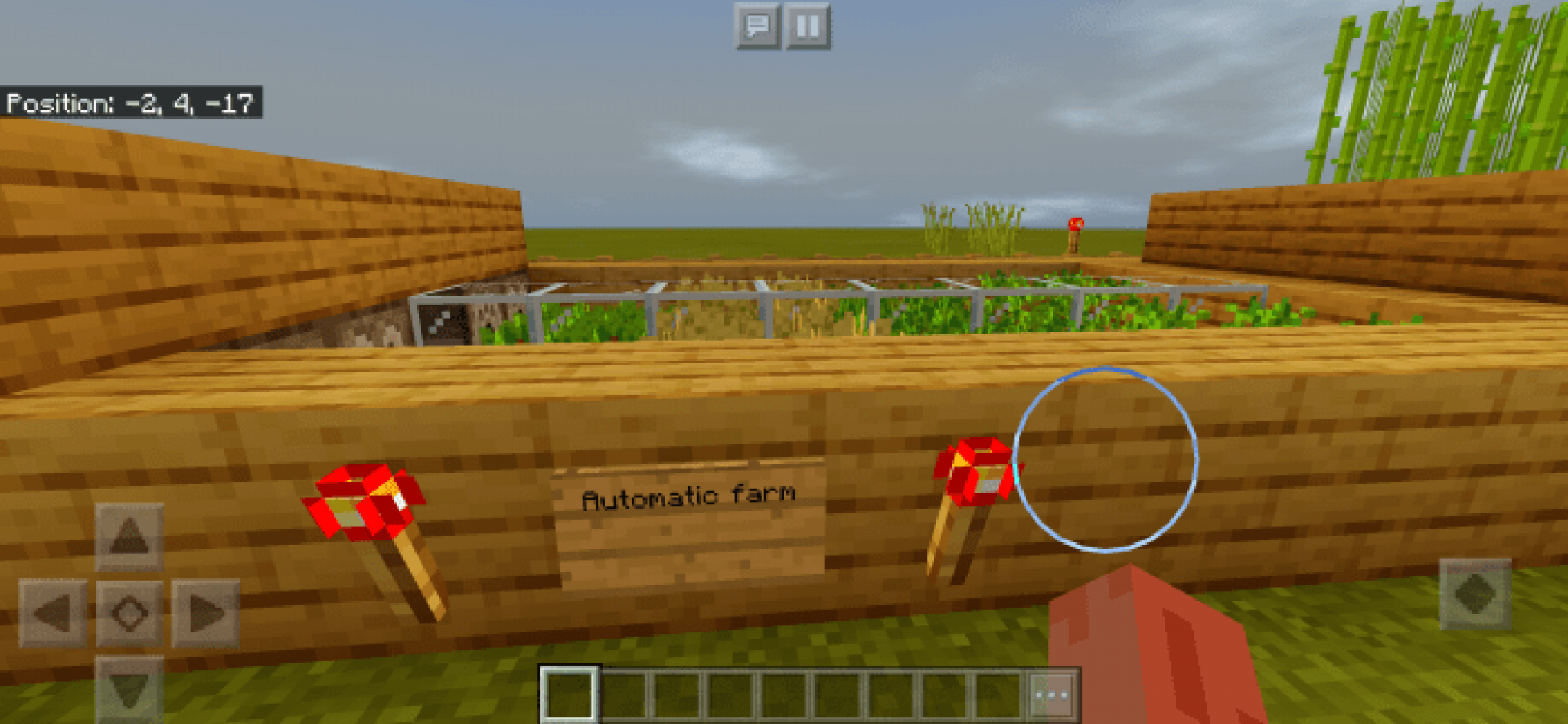 3 Simple Automatic Farms Map | Minecraft PE Bedrock Maps