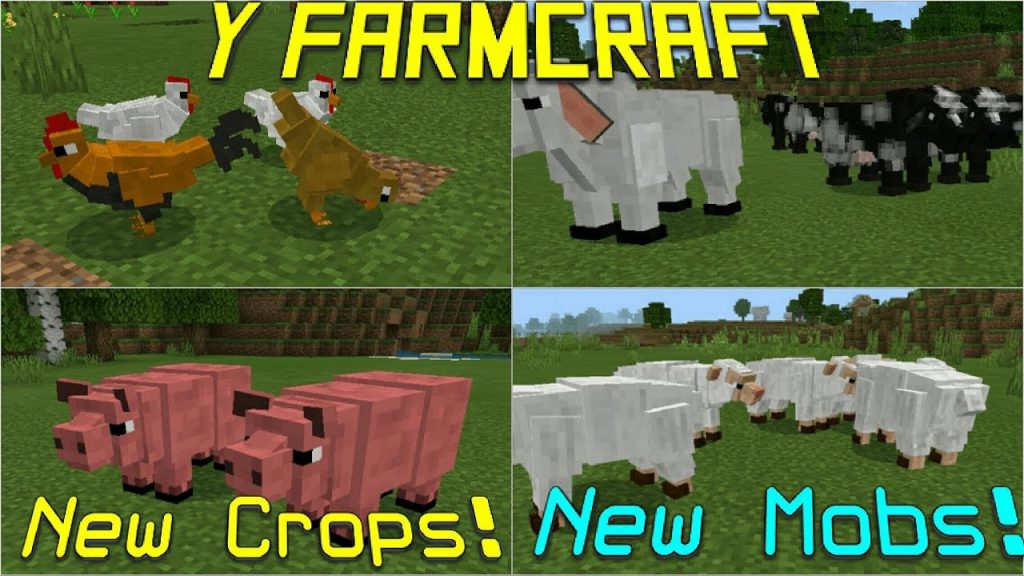 yFarm Craft Addon | Minecraft PE Bedrock Addons