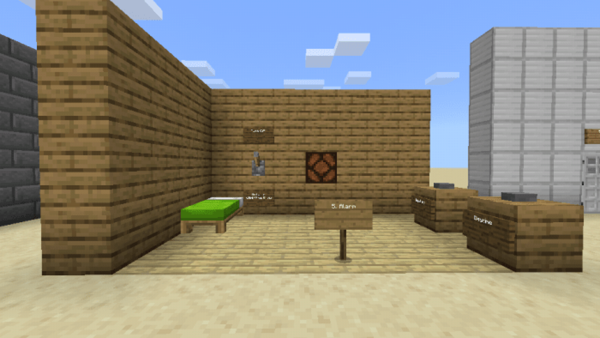 10 Simple Redstone Mechanics Map | Minecraft PE Bedrock Maps