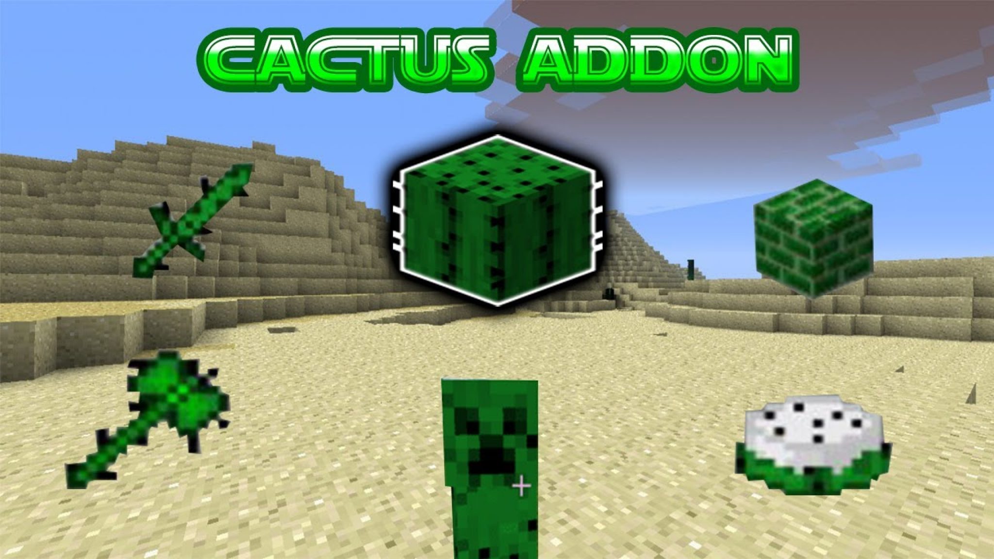 Cactus Addon | Minecraft PE Bedrock Addons