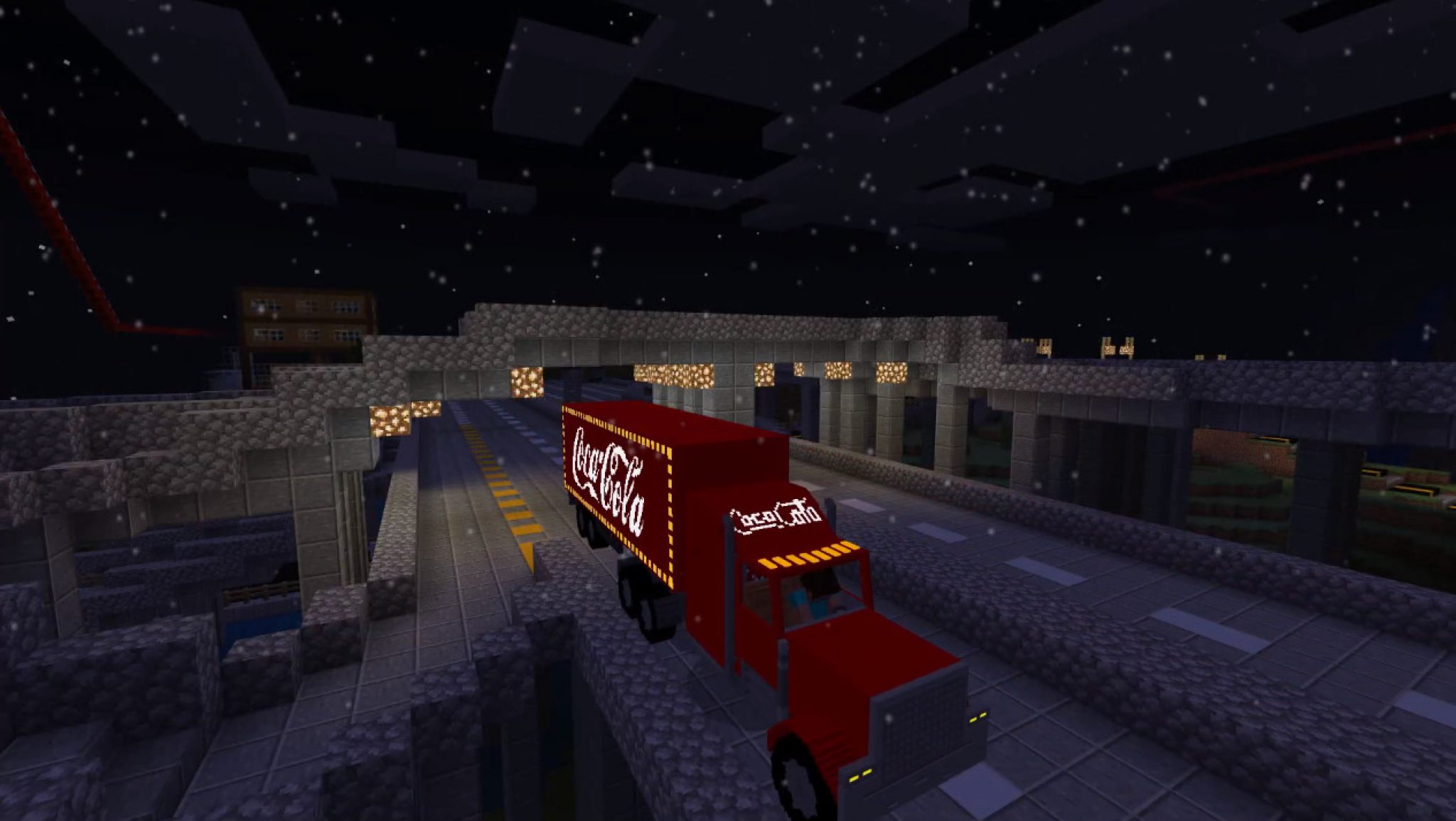 Coca-Cola Truck Addon | Minecraft PE Bedrock Addons