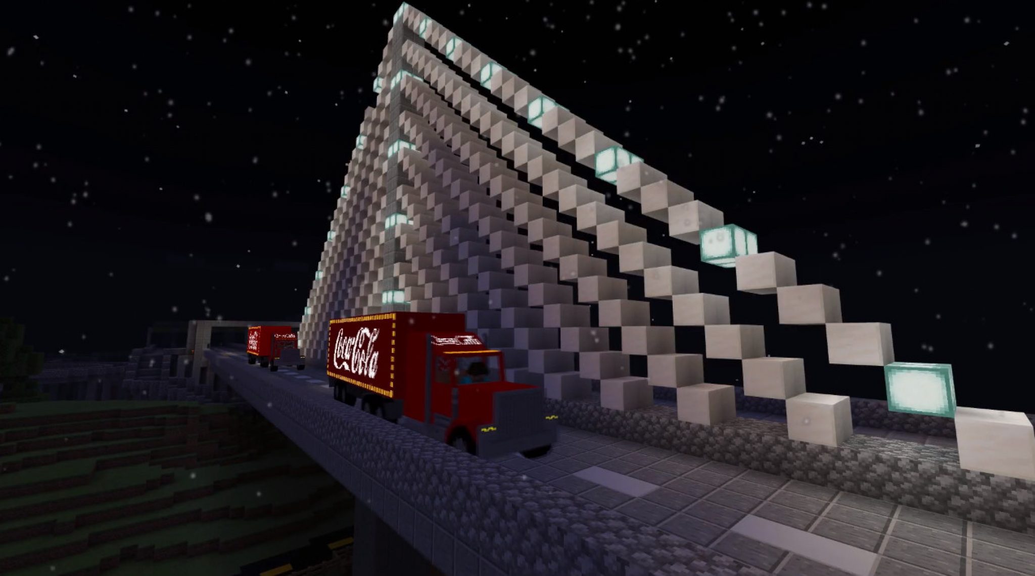 Coca-Cola Truck Addon | Minecraft PE Bedrock Addons