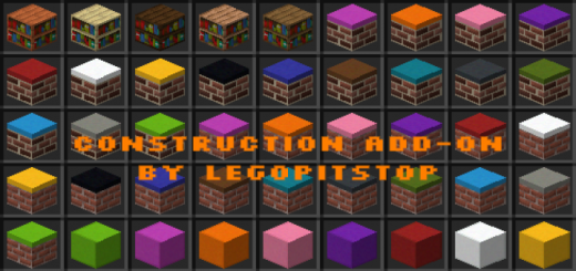 Construction Addon | Minecraft PE Bedrock Addons