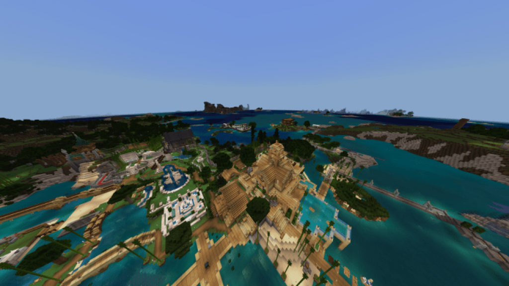 Improved Biome Water Colors Texture Pack | Minecraft PE Bedrock Texture ...