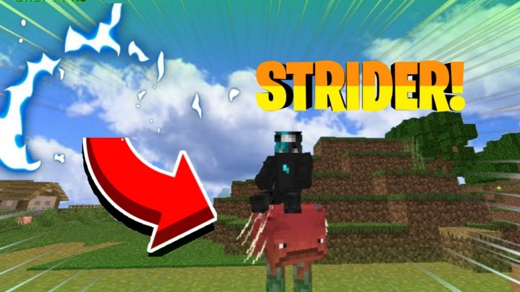 Strider Addon | Minecraft PE Bedrock Addons