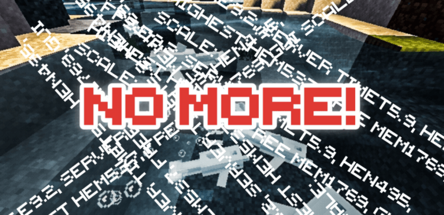 Better Beta – Text Remover Texture Pack | Minecraft PE Bedrock Texture ...